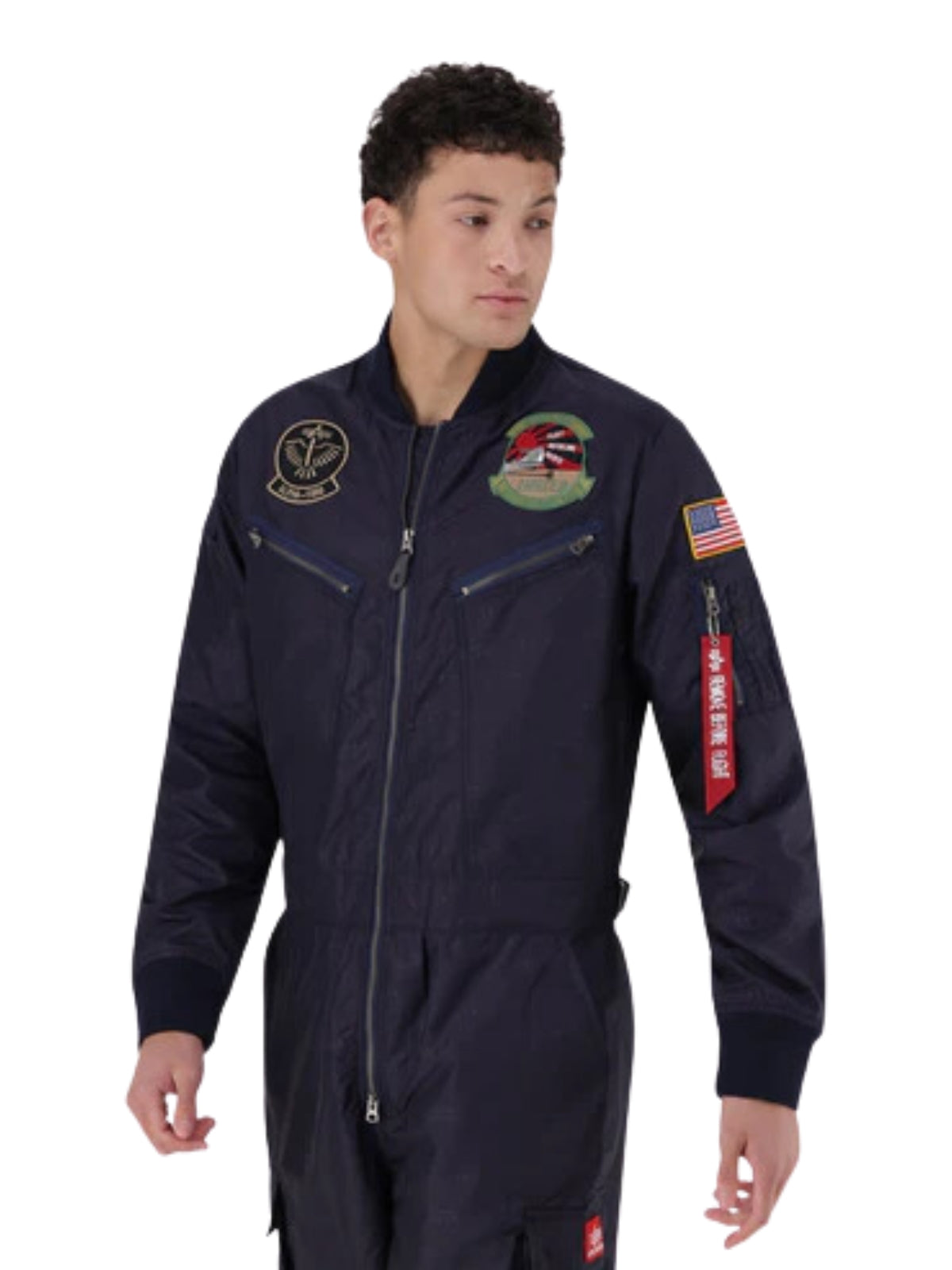 Alpha Flight Suit Nylon Navy – Colt 45
