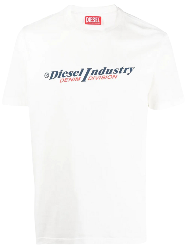 Diesel T-Shirt T-Diegor Logo White – Colt 45